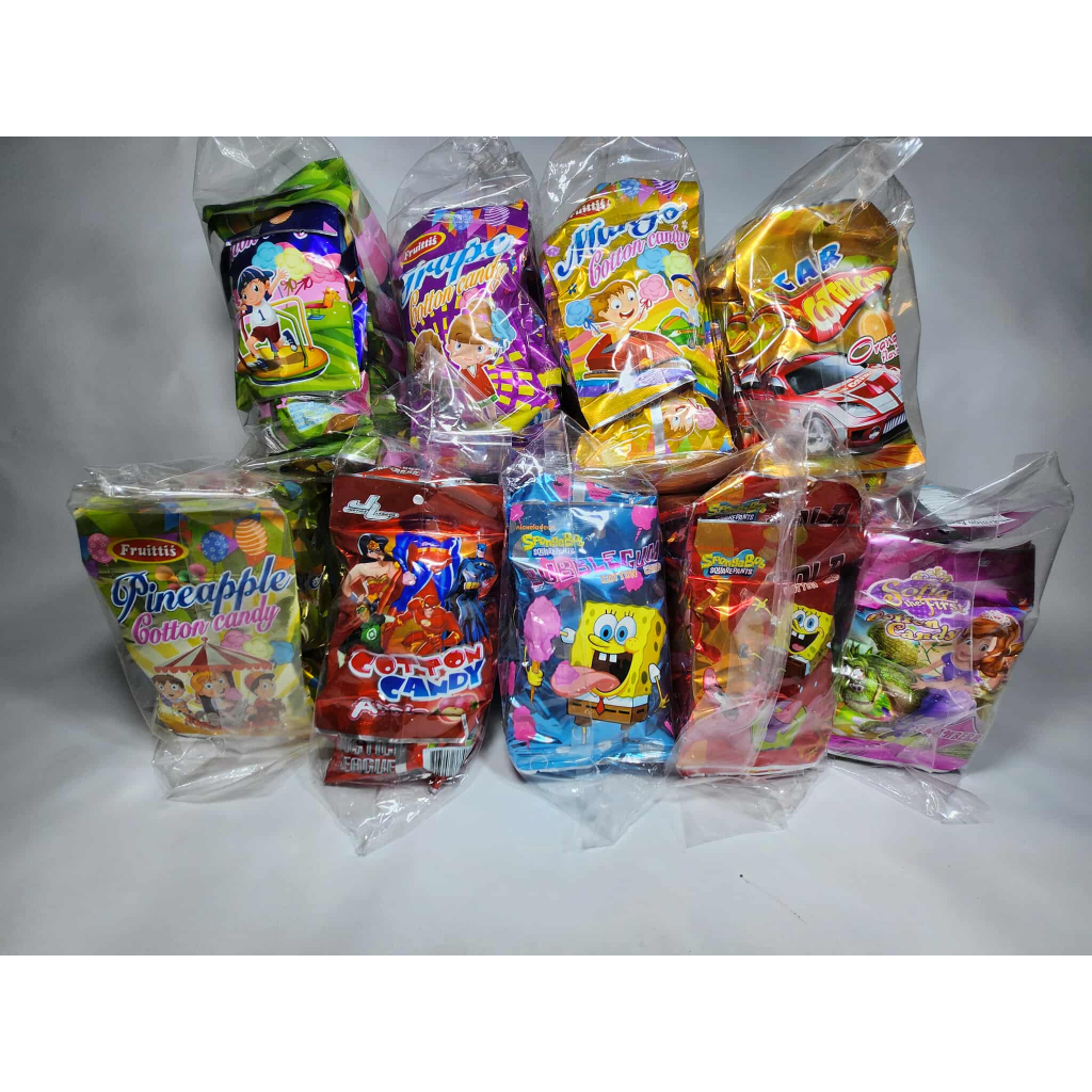 12 pcs. Cotton Candy Variety Pack- / loot bag fillers / paninda ...