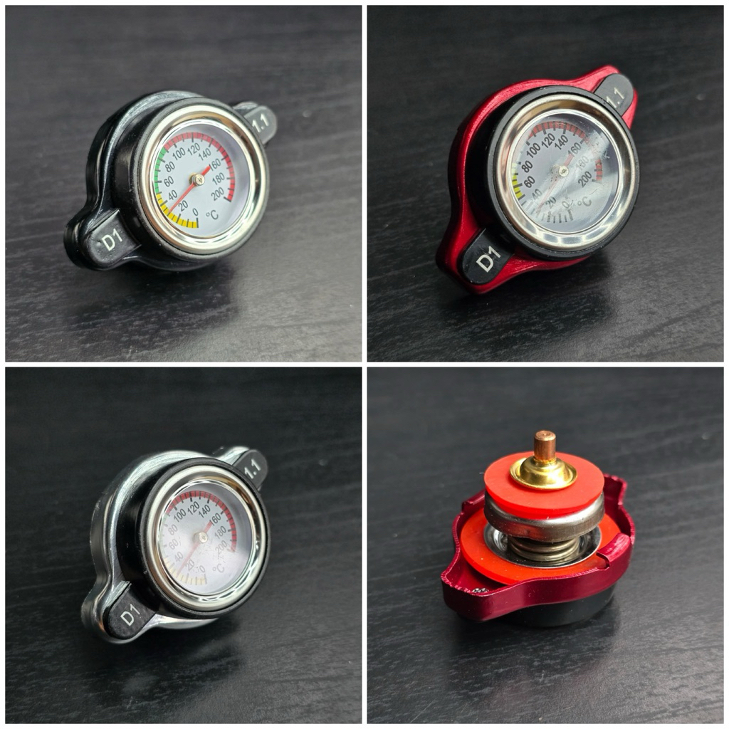 D1 SPEC RADIATOR CAP 1.1 LEGIT THAILAND FIT FOR BRD RADIATOR ( NOT FIT ...
