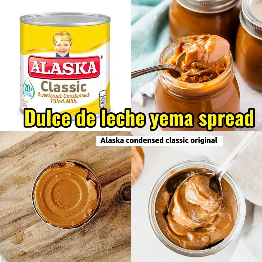 DULCE DE LECHE YEMA SPREAD IN CAN(ALASKA CONDENSED CLASSIC ORIGINAL ...