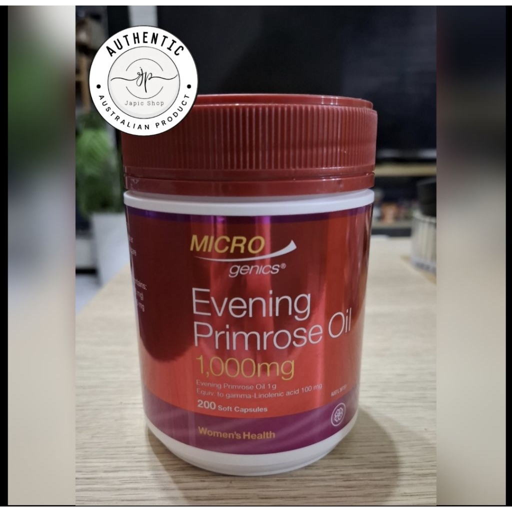 Micro Genics Evening Primrose Oil 1000mg | Shopee Philippines
