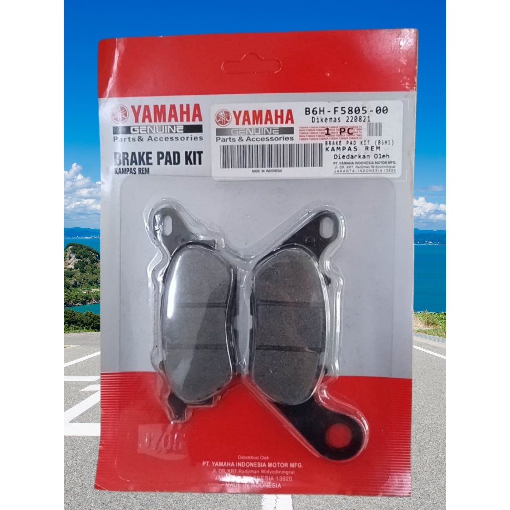 Yamaha Brake Pad MIO SPORTY REAR N MAX 2DP-F5805-00 mio i 125 m3 front ...