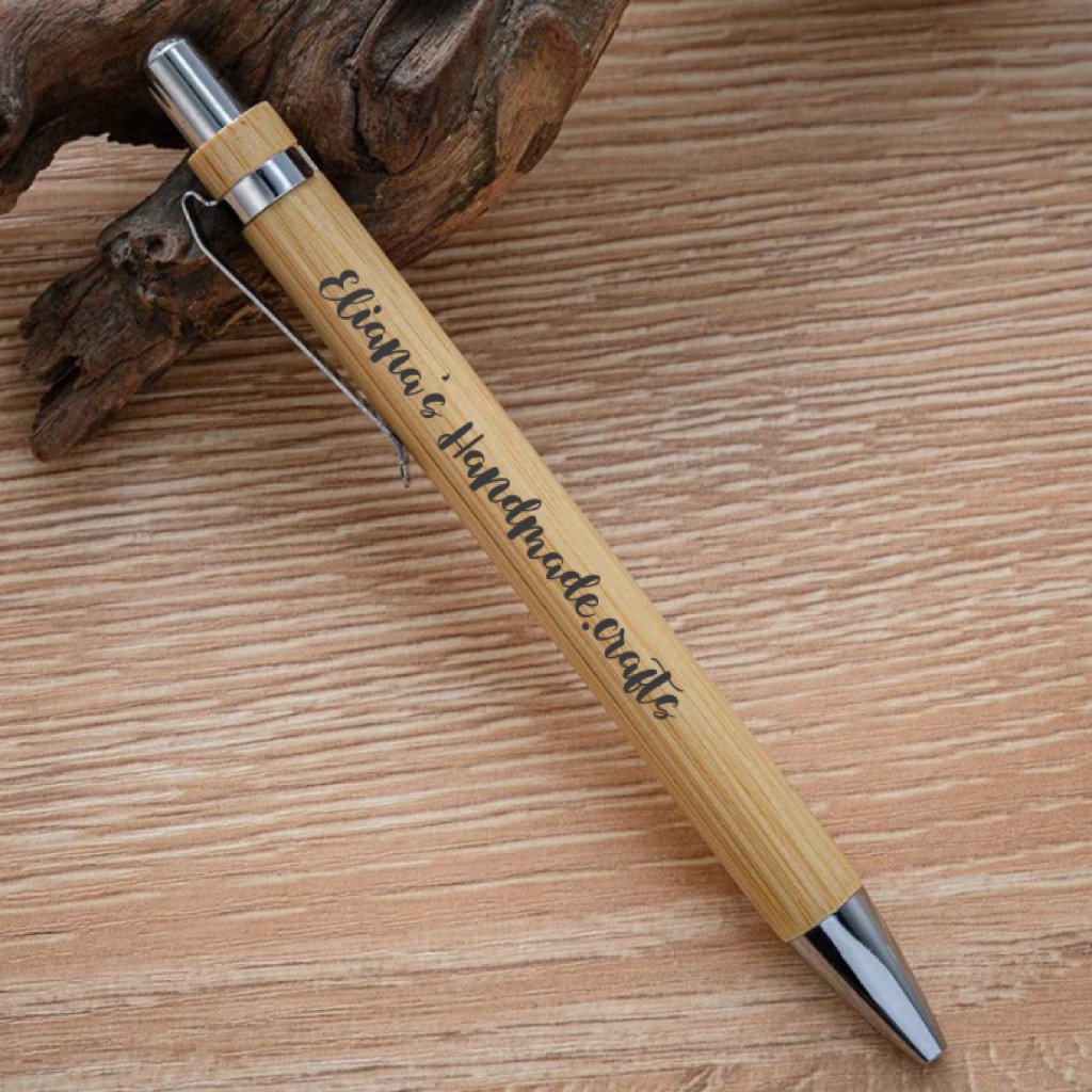 PERSONALIZED BAMBOO PEN | SOUVENIR | GIFT | TOKEN | GIVE AWAYS ...