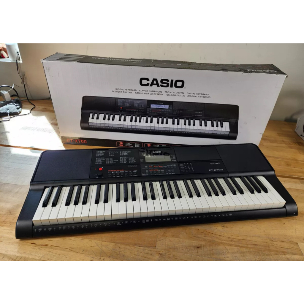 CASIO CT-X700 61 KEY PORTABLE KEYBOARD Electonric Piano | Shopee ...