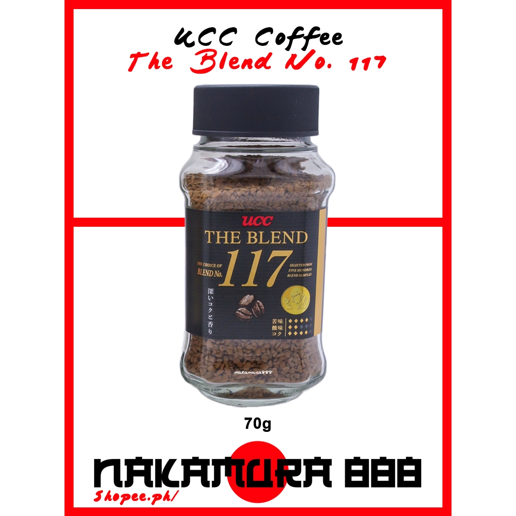[Japan] UCC The Blend No. 117 Coffee - 70g ** new label ^* | Shopee ...