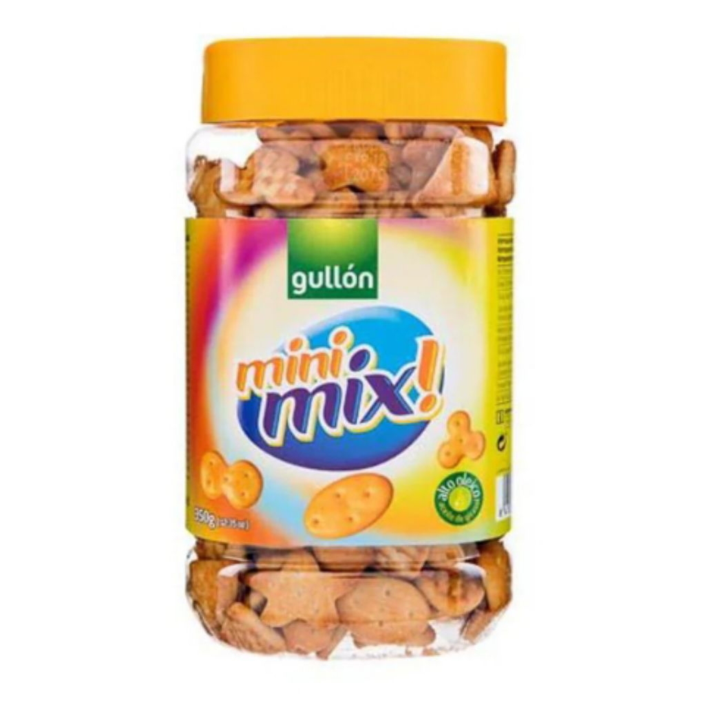 Gullon Mini Mix Crackers Biscuits In Jar 350g | Shopee Philippines
