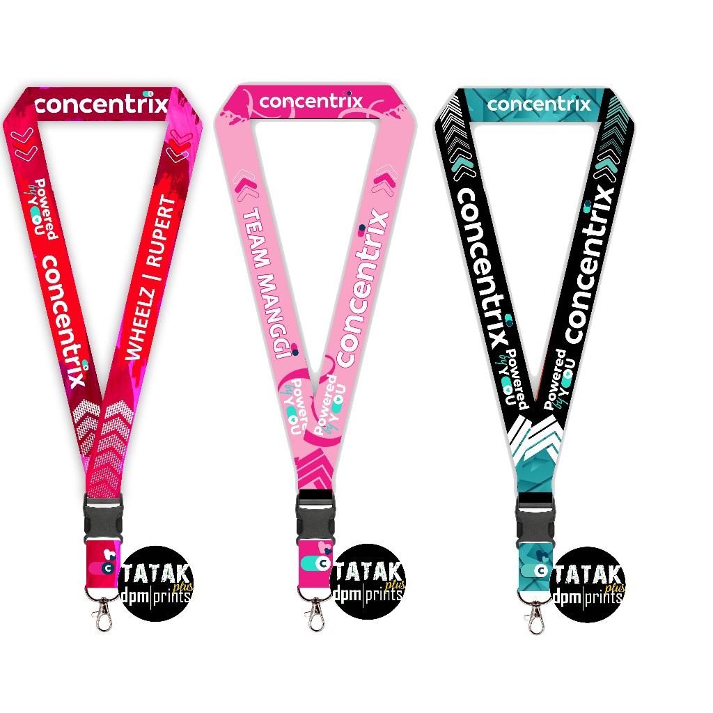 Concentrix Customized Lanyard Sling ID LAce | Shopee Philippines