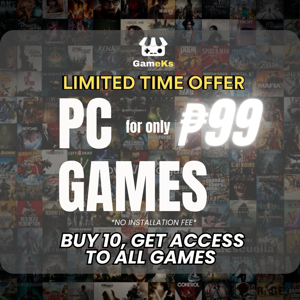 PC Games / Pre-installed / No installation needed /PHP 99 ONLY | Shopee ...