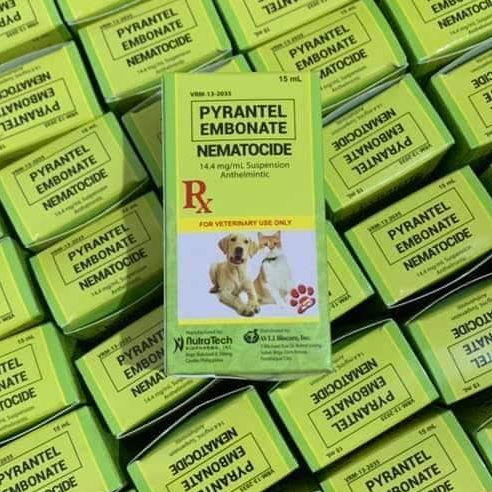 Nematocide 15ml / 60ml pampurga ng dogs and cats | Shopee Philippines