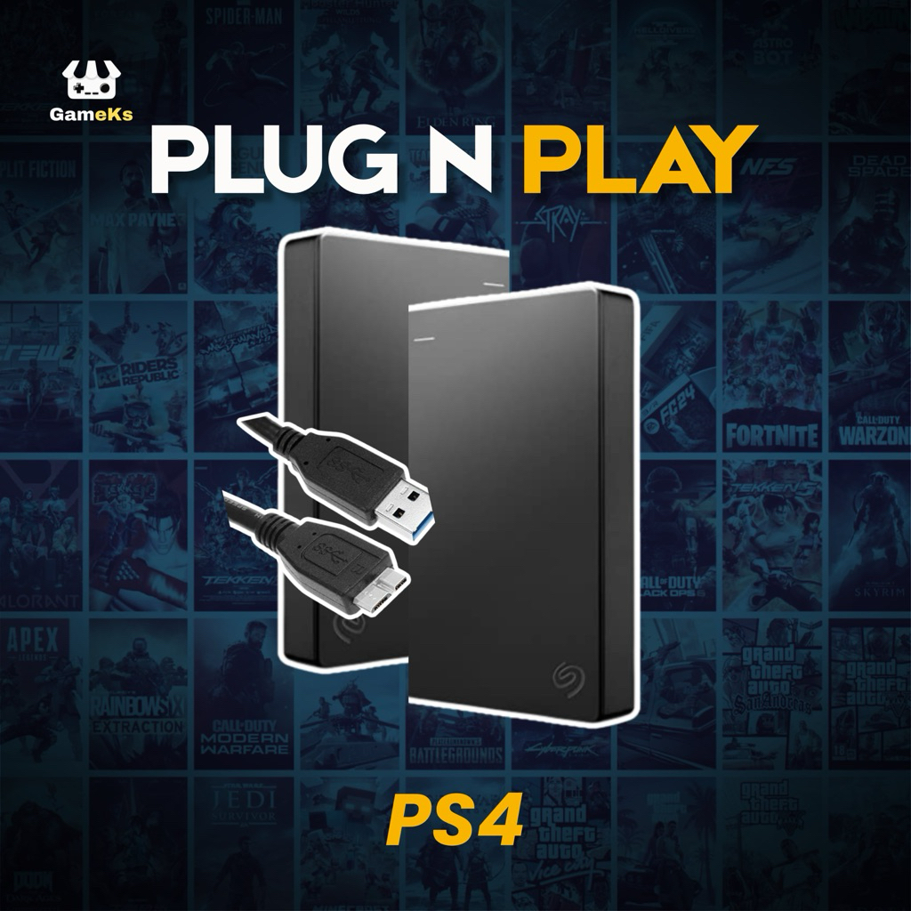 GameKs PLUG N PLAY (FOR PS4) | Shopee Philippines