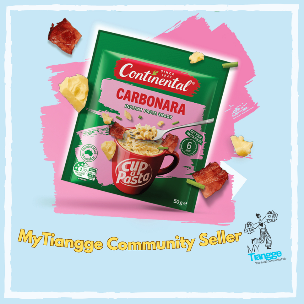 Continental Cup A Pasta Instant Pasta 50g | Carbonara Bolognese Mac ...