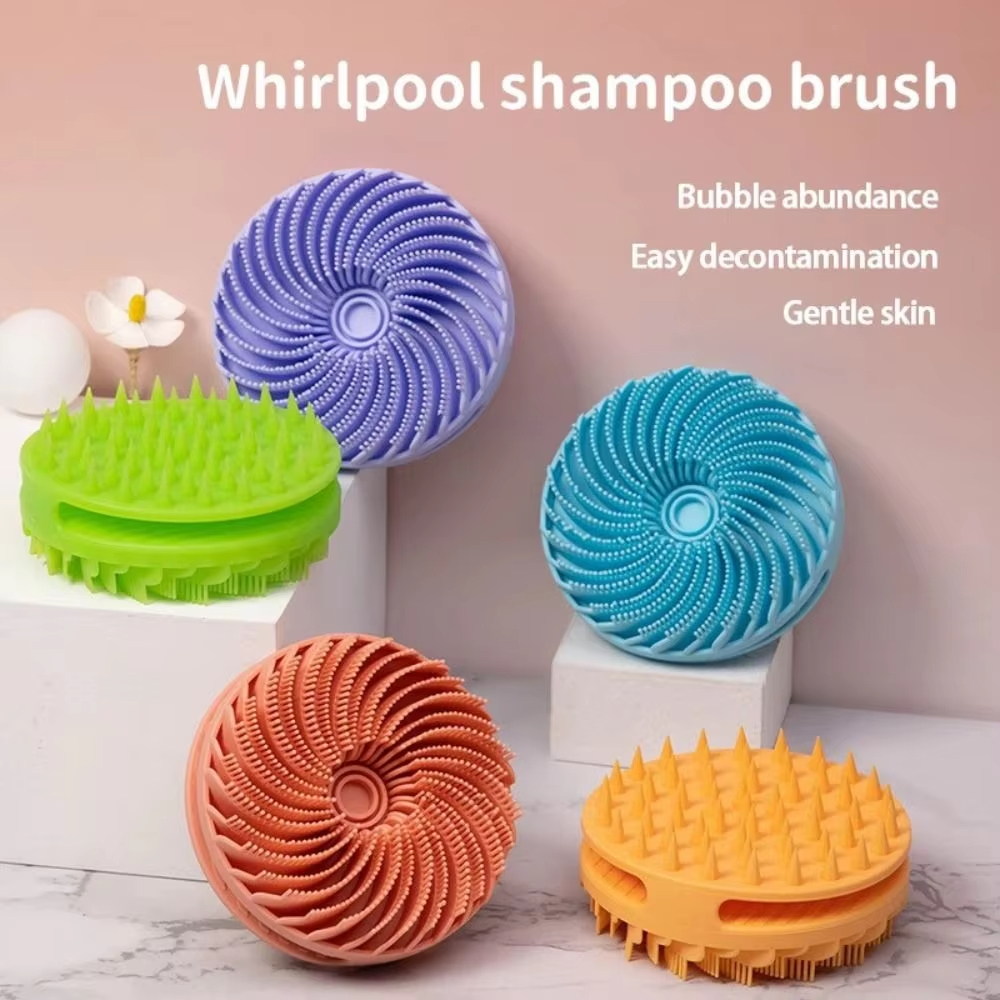 Soft Silicone Body Scrubber Brush Scalp Exfoliating for Scalp and Skin ...