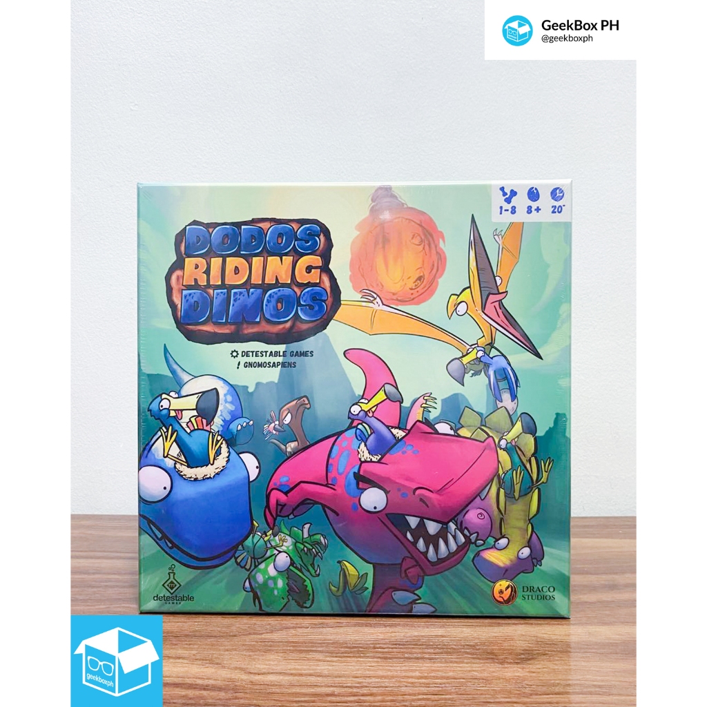 Dodos Riding Dinos Board Game | Shopee Philippines
