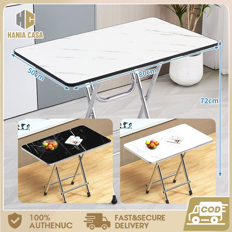Dining Table Foldable Table Household Small Rice Table Portable Small ...