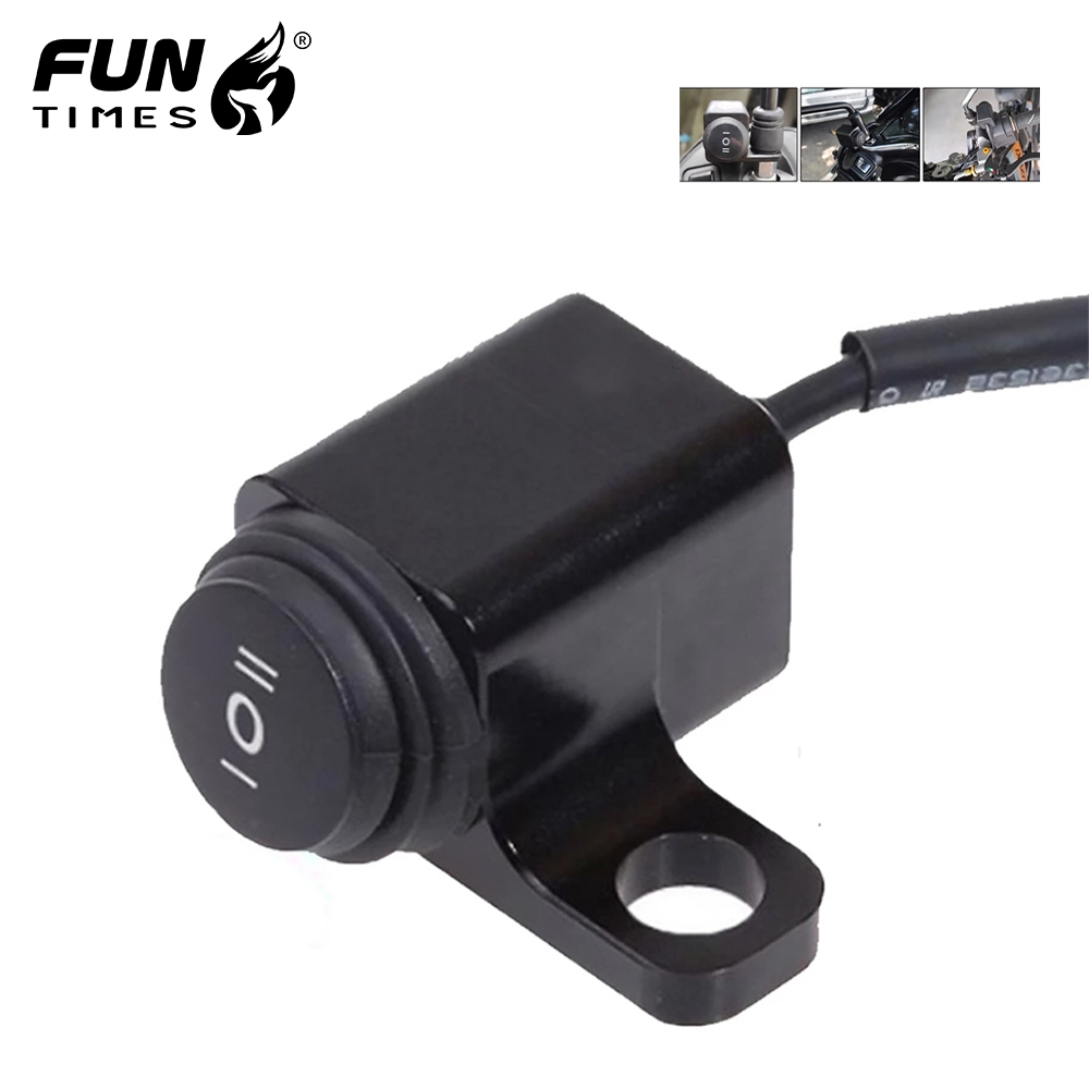 FUNTIMES Driving Light Left Switch Left Mirror Mount 3 Way Hazard Fog ...
