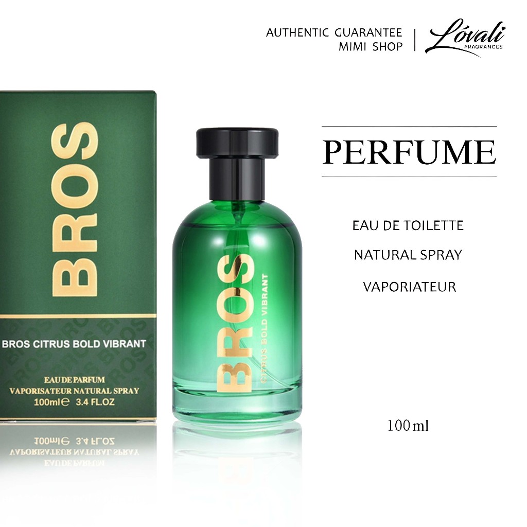 LOVALI | BROS PERFUME COLLECTION FOR MEN 100ml Scented Scent Fragrance ...