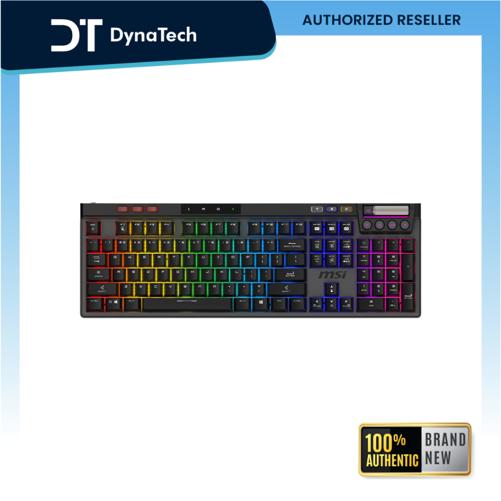 MSI Strike Pro Wireless Silent Gaming Keyboard | Shopee Philippines