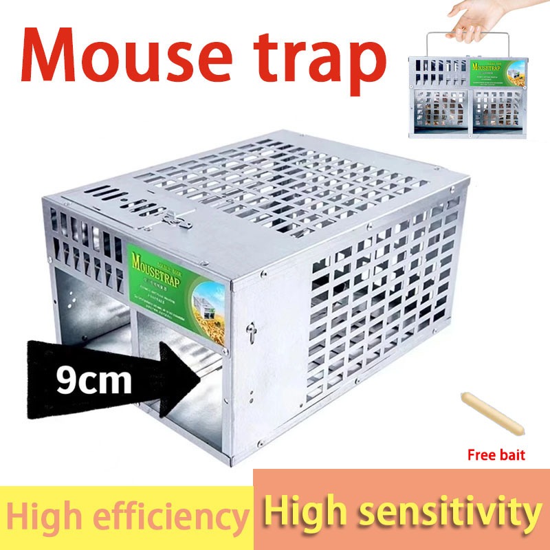 【COD】Mouse trap double-door big mouse rats live trap cage Pest Control ...
