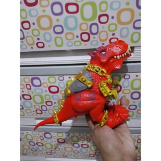 Treasures X Dino Gold Dissection Red T-Rex Preloved Second hand Toys ...