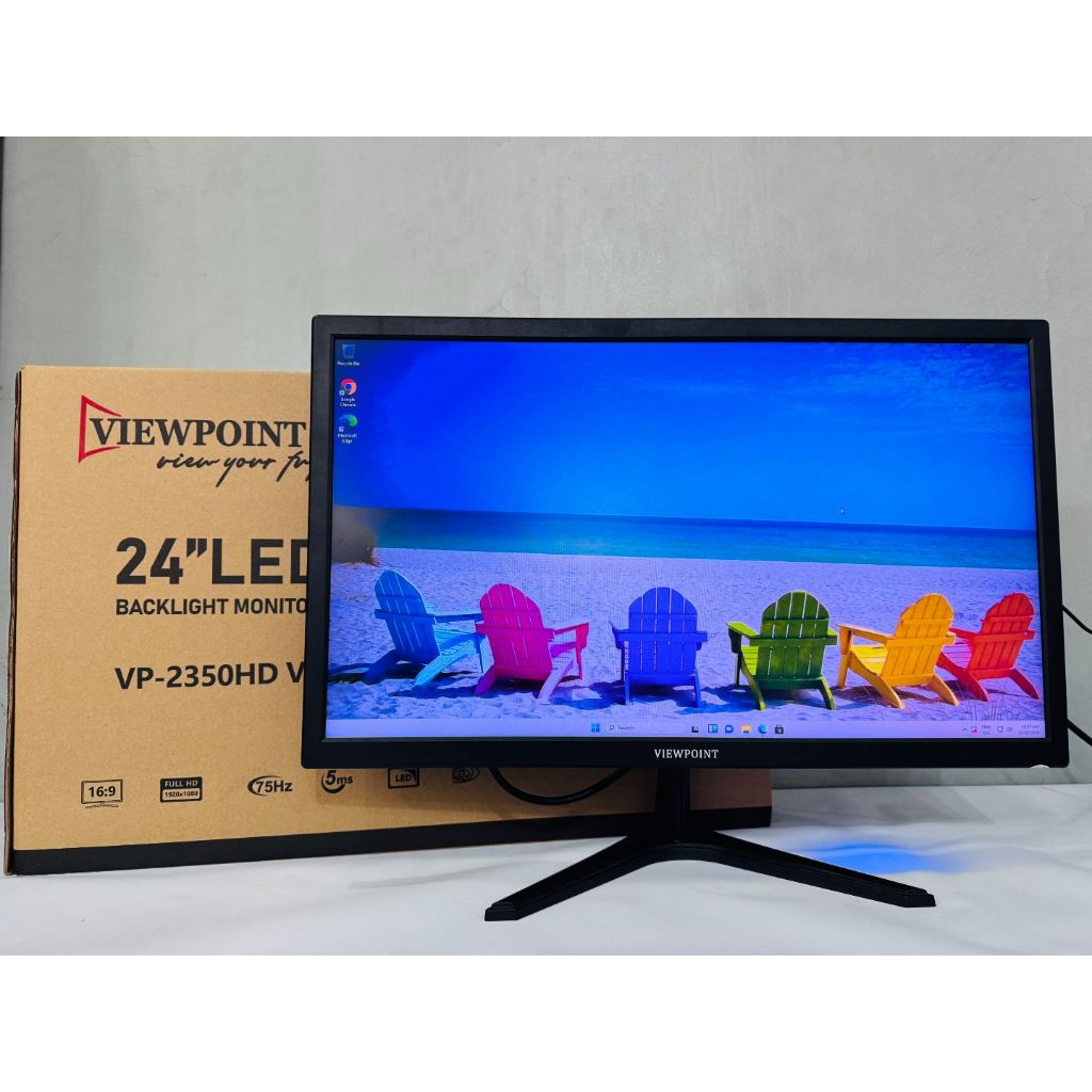 VIEWPOINT 24 INCH | 20 INCH MONITOR LED WIDE MONITOR | Shopee Philippines