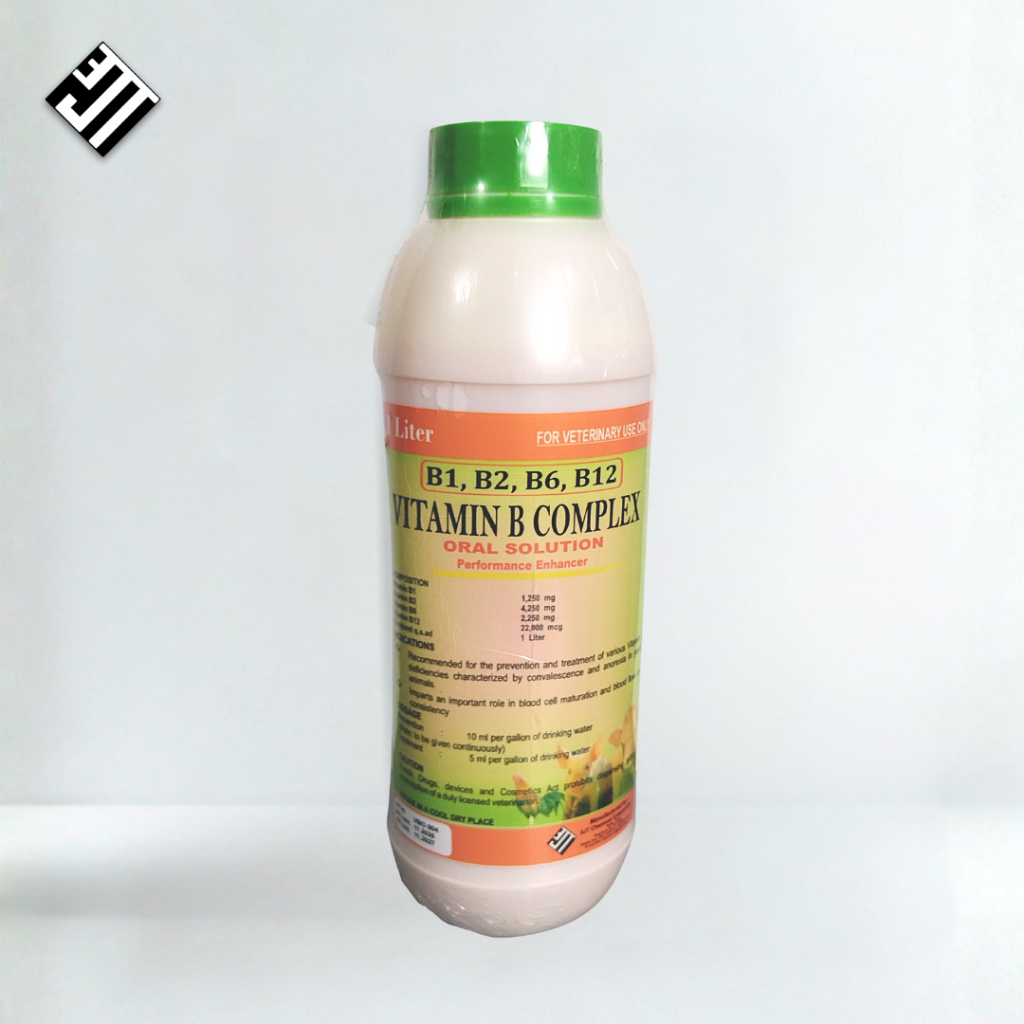 Vitamin B Complex Oral Solution For ANIMALS/ FOR VETERINARY USE ONLY ...