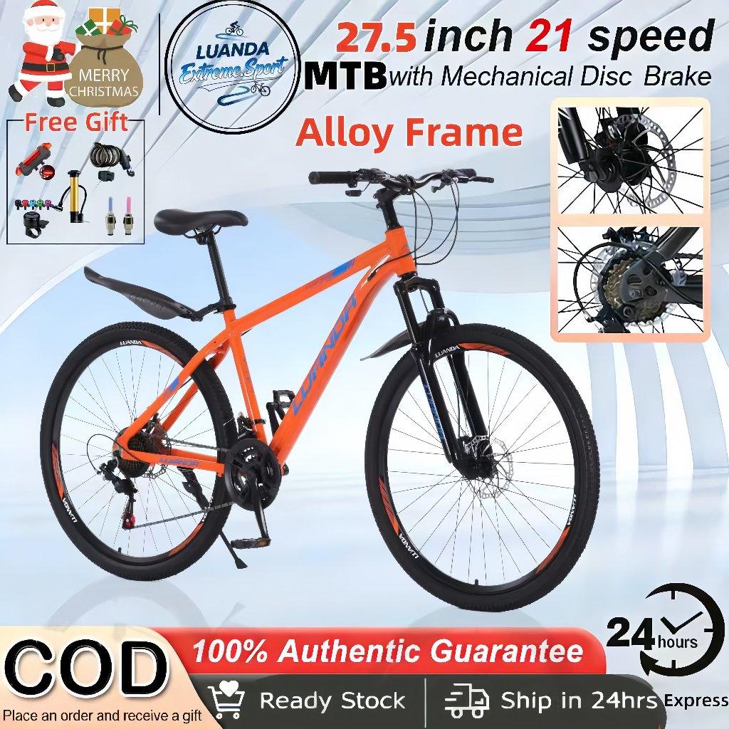LUANDA Japan 21 Speed Adult Mountain Bike 26/27.5 Inch - Dual Disc ...