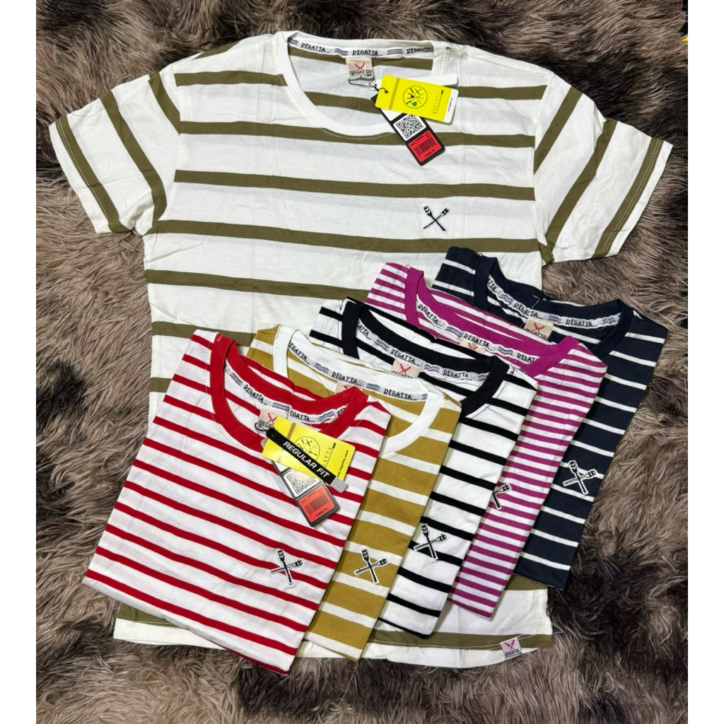 New Arrivals Overruns Stripes Ladies Cut Embroidery makapal Cotton ...