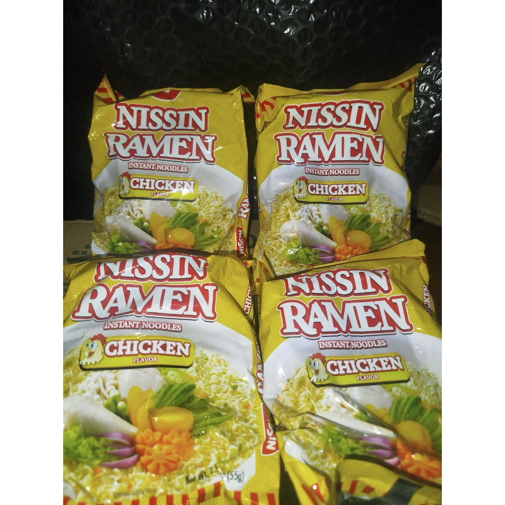 NISSIN RAMEN CHICKEN 55g (6PCS) | Shopee Philippines