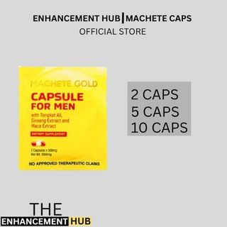 Machete Gold Capsule Herbal Capsule Adult Use Daily Support 2pcs 5pcs ...
