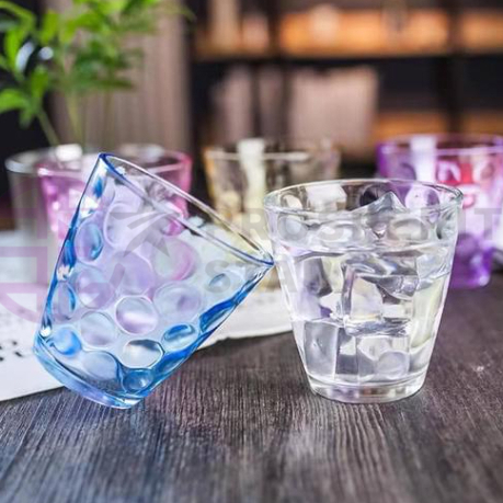 [6PCS] 230ML High-Quality Colorful Drinking Glasses – Multi-Color Juice ...