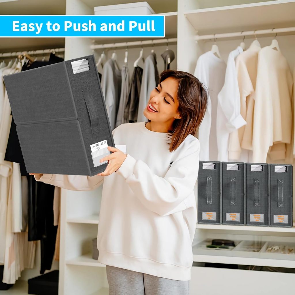 Single Sheet Set Storage Box Waterproof Foldable Storage Box Sheet ...