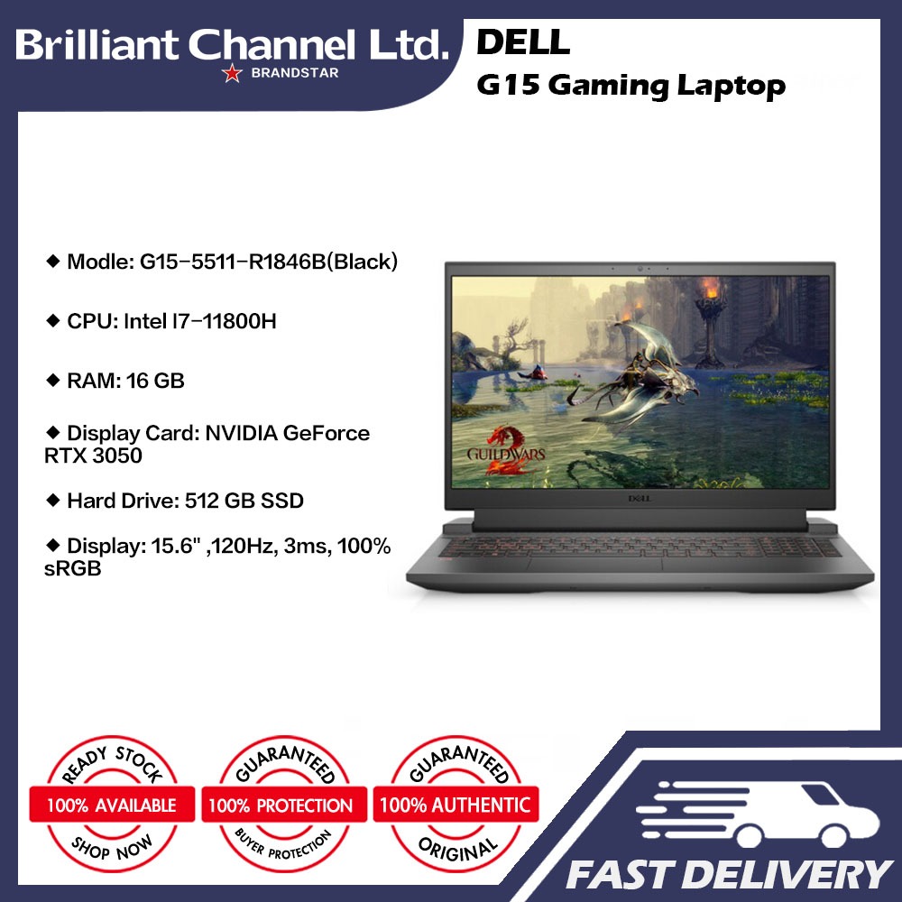 Dell Gaming Laptop G15 5511 5515 Gaming Laptop Full HD 15.6"Inch ...