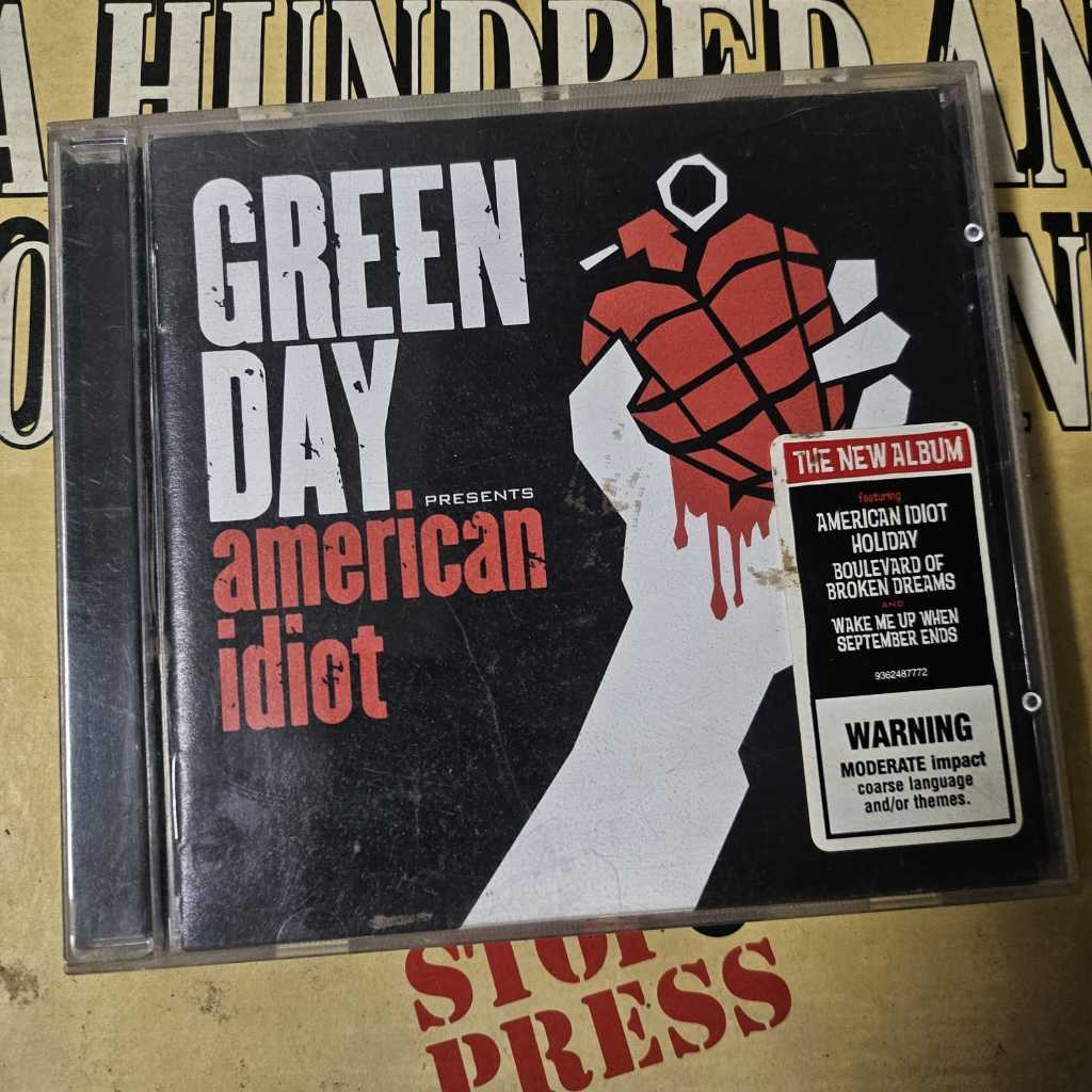 GREEN DAY AMERICAN IDIOT ALBUM | Shopee Philippines