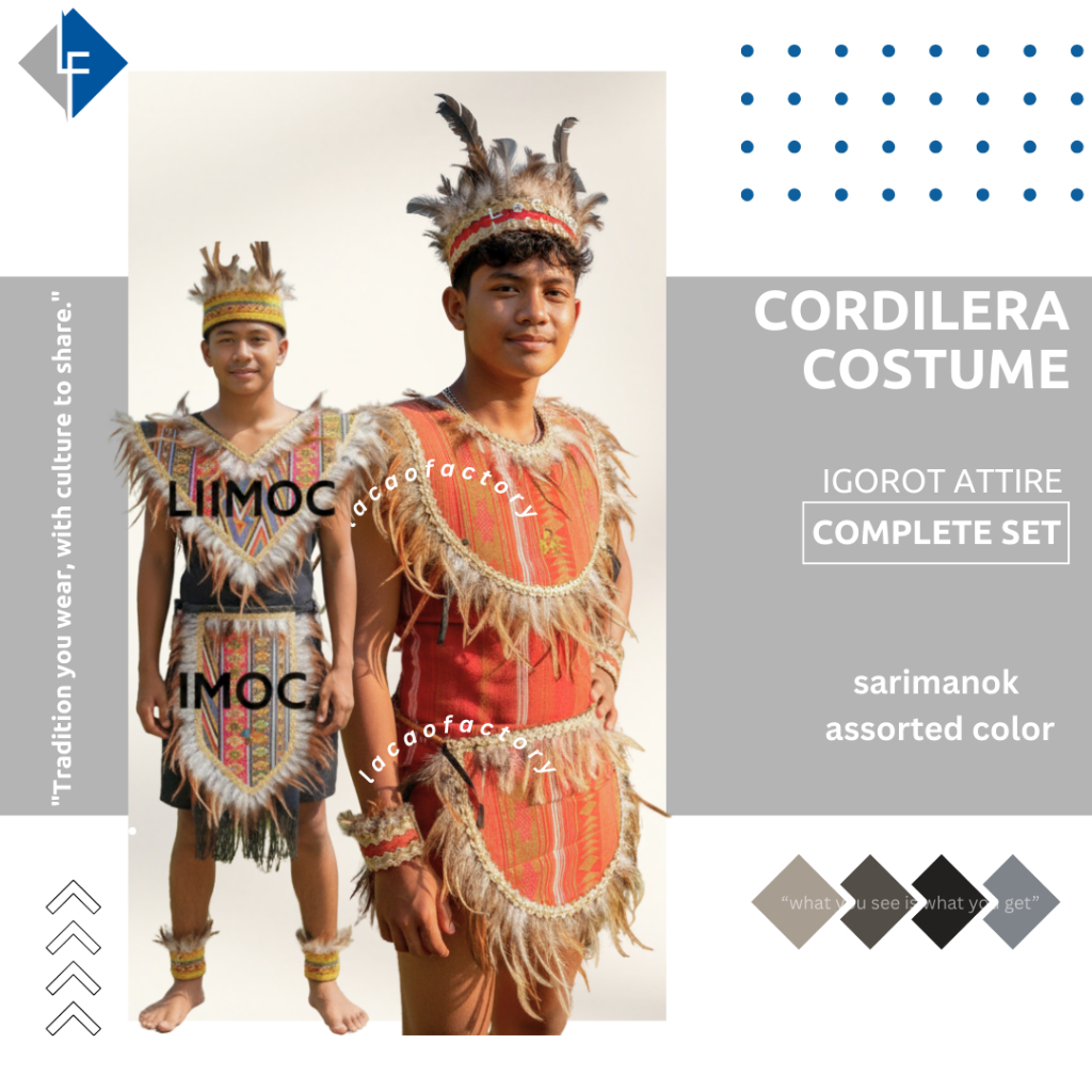 2026 Lacao Factory Cordilera Attire -- Traditional Indigenous People ...