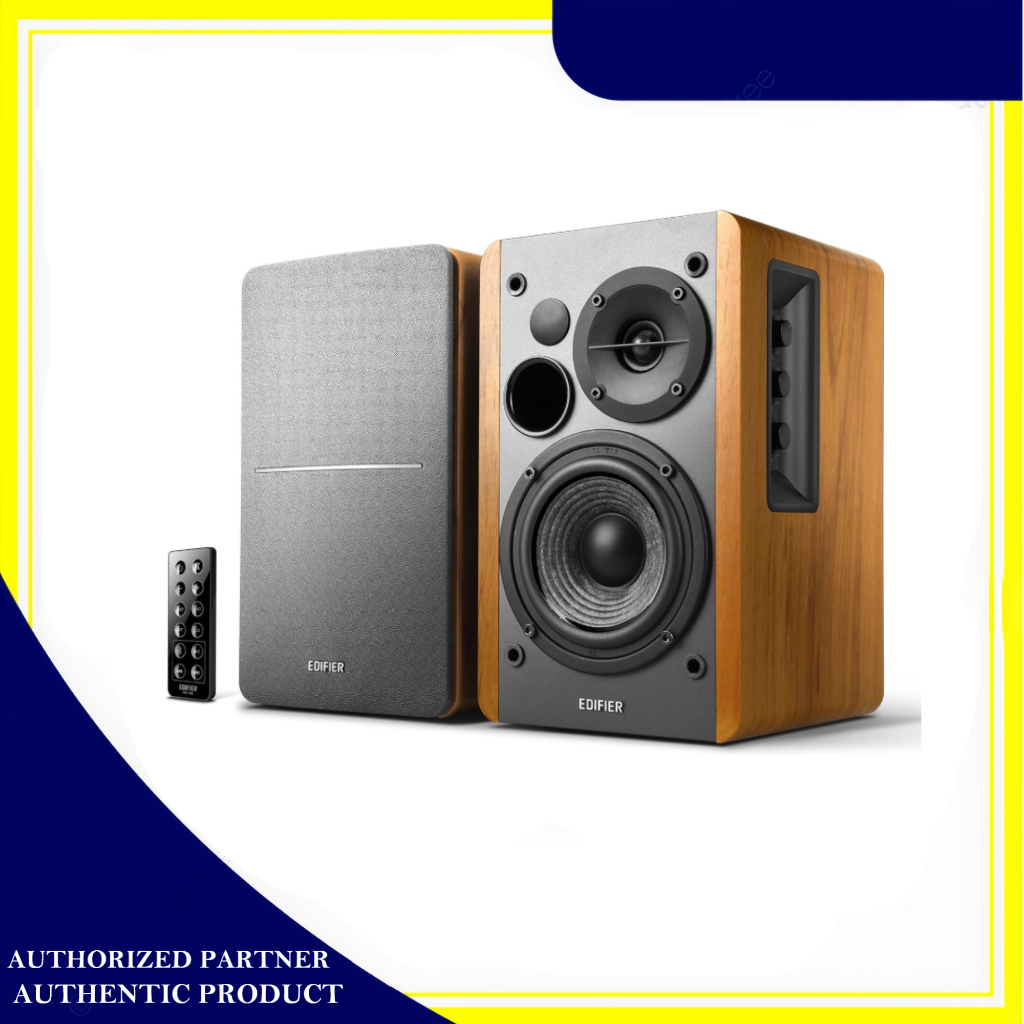 Edifier R1280DB Powered Bluetooth Bookshelf Speakers - Optical Input ...