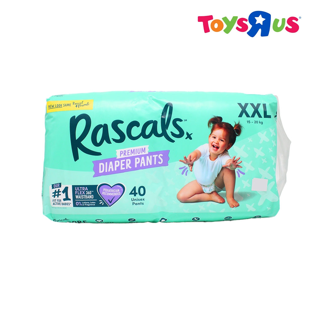 Rascal Friends Diaper Pants Jumbo Pack-Xxl, 40 Pants | Shopee Philippines