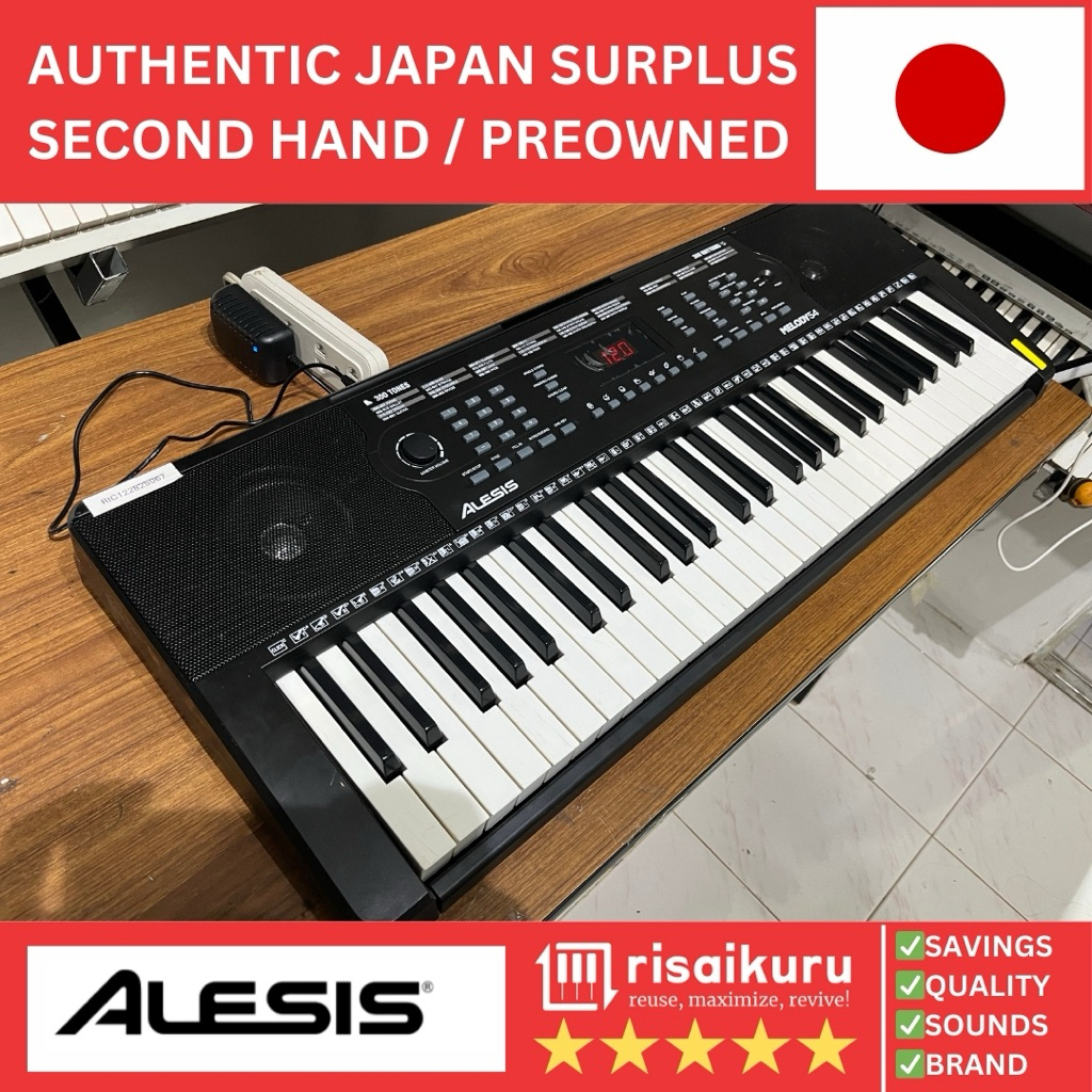 Alesis Melody 54 Keyboard Piano Digital Synthesizer 54-Key Perfect for ...