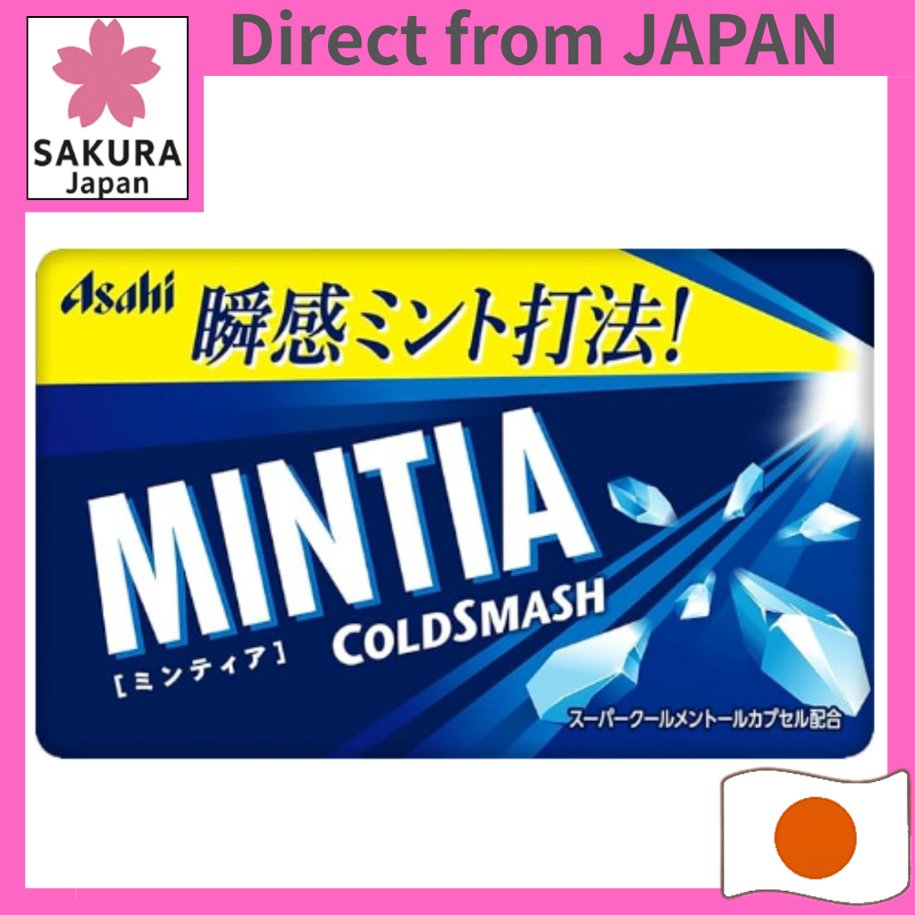 Asahi Group Foods Mintia Cold Smash 50 tablets (7g)【Direct from Japan ...