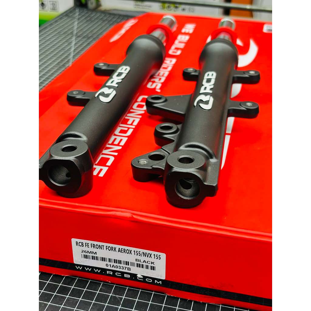 RCB Front Fork FE Series AEROX V1 / AEROX V2 (26MM) FRONT SHOCK ...