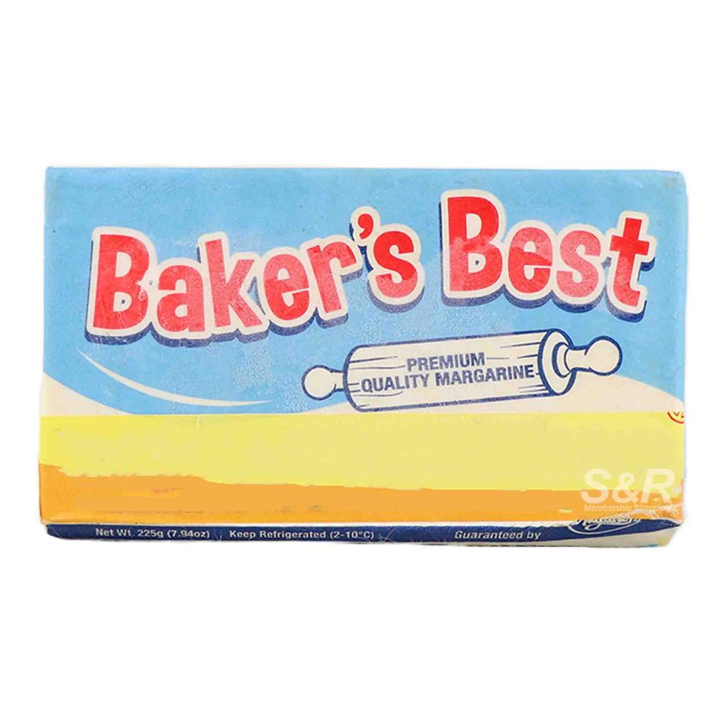 Baker's Best Premium Quality Margarine (225g x 2pcs) | Shopee Philippines