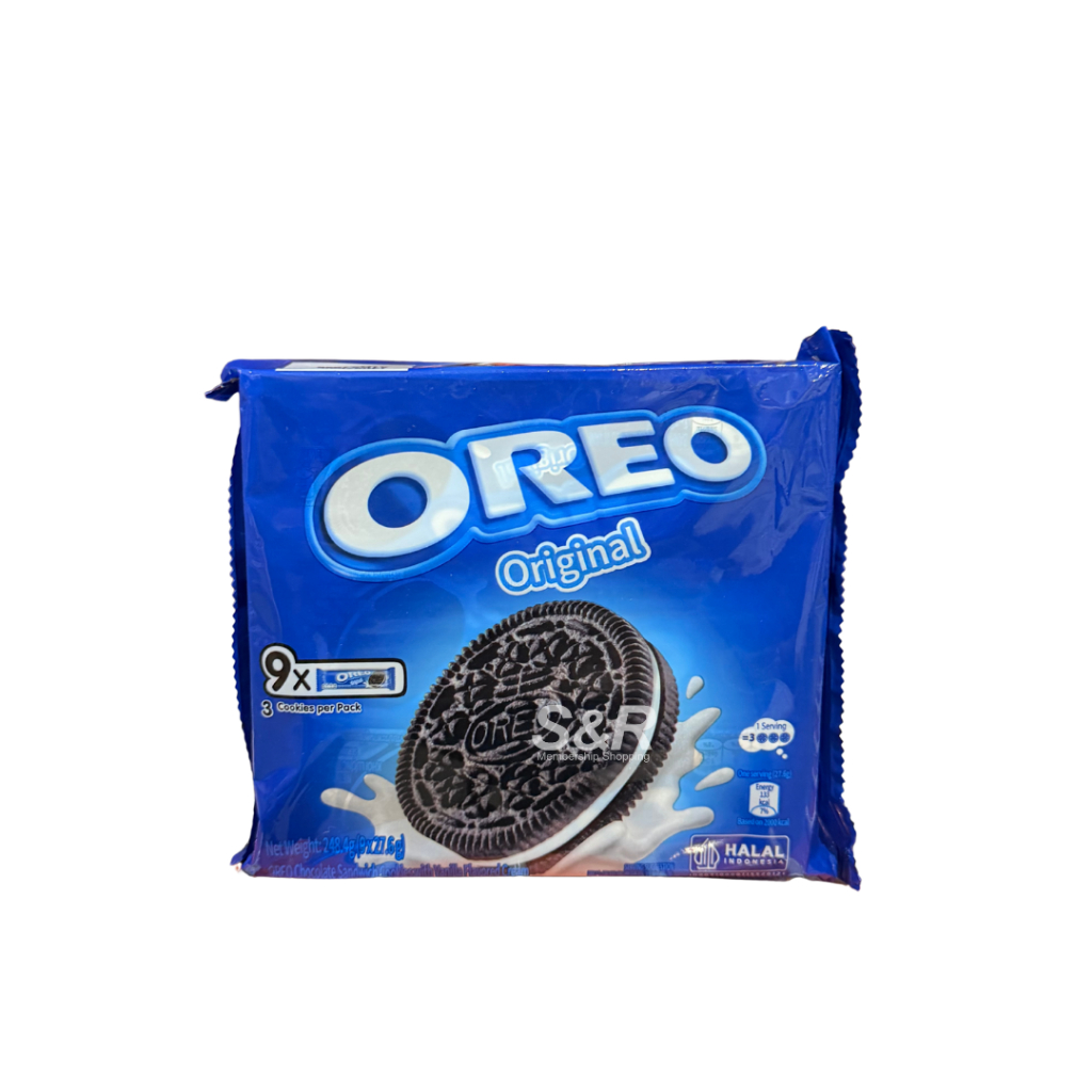 Oreo Original Sandwich Cookies 2 Packs x 9 Pieces | Shopee Philippines