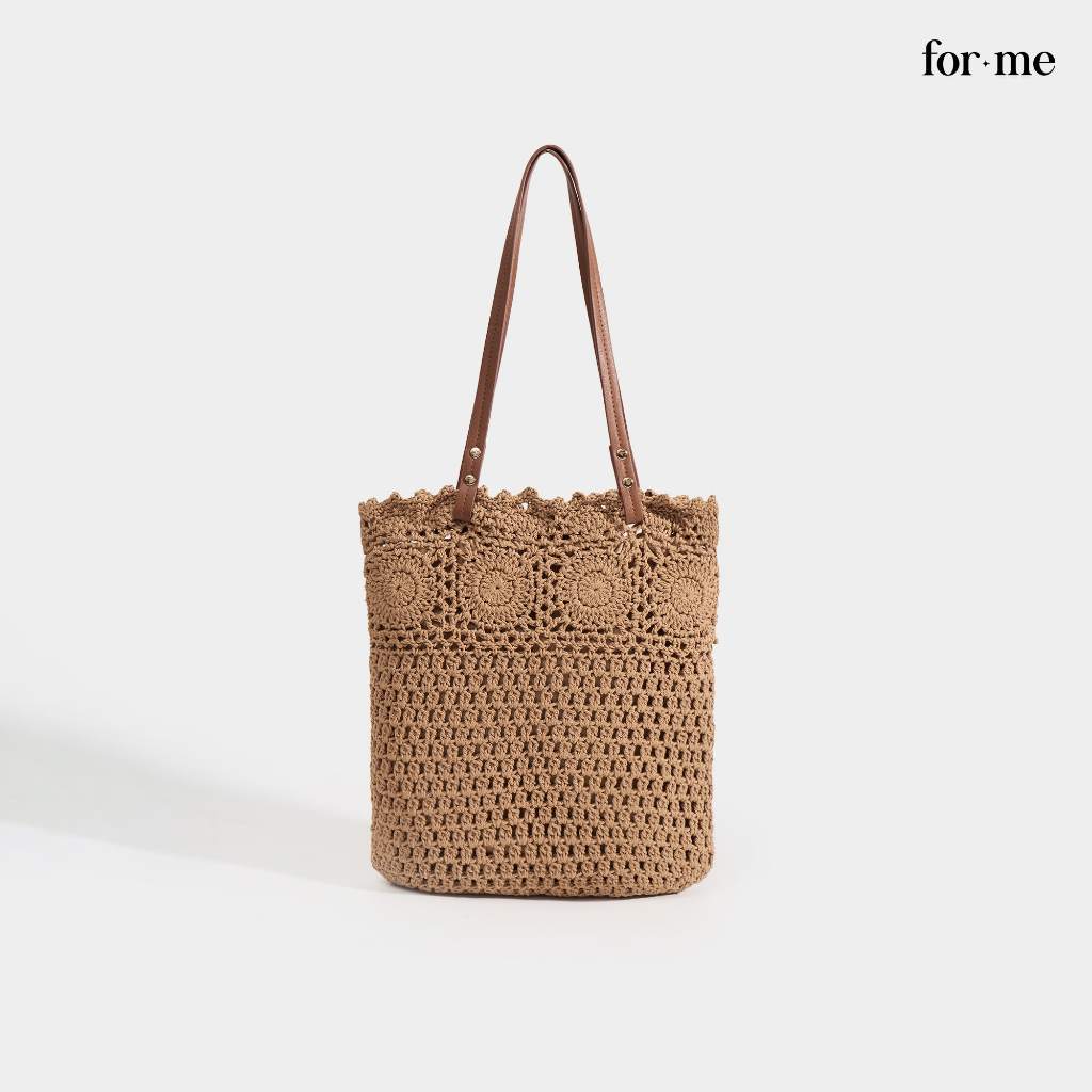 ForMe Crochet Tote Bag For Women | Shopee Philippines