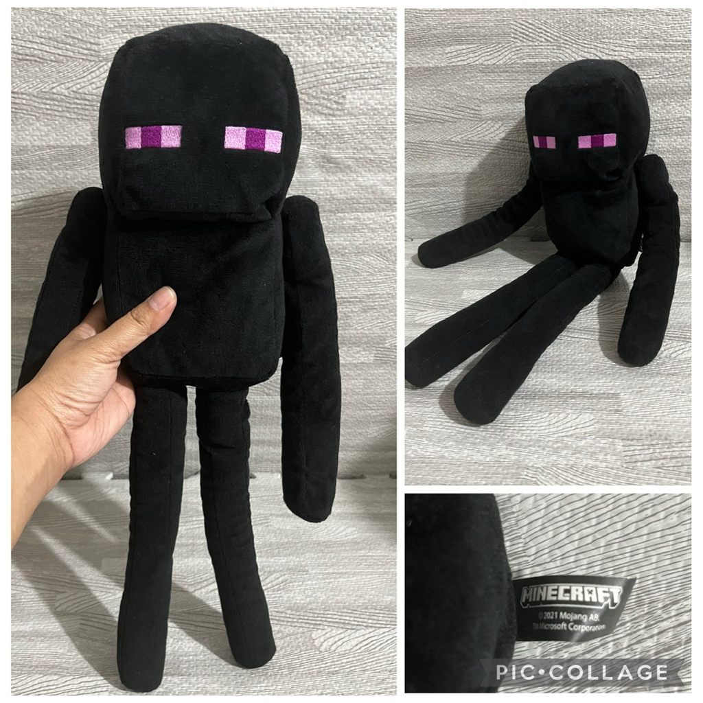 Minecraft Enderman Neutral Mob Large Plush Toy from Japan Surplus ...