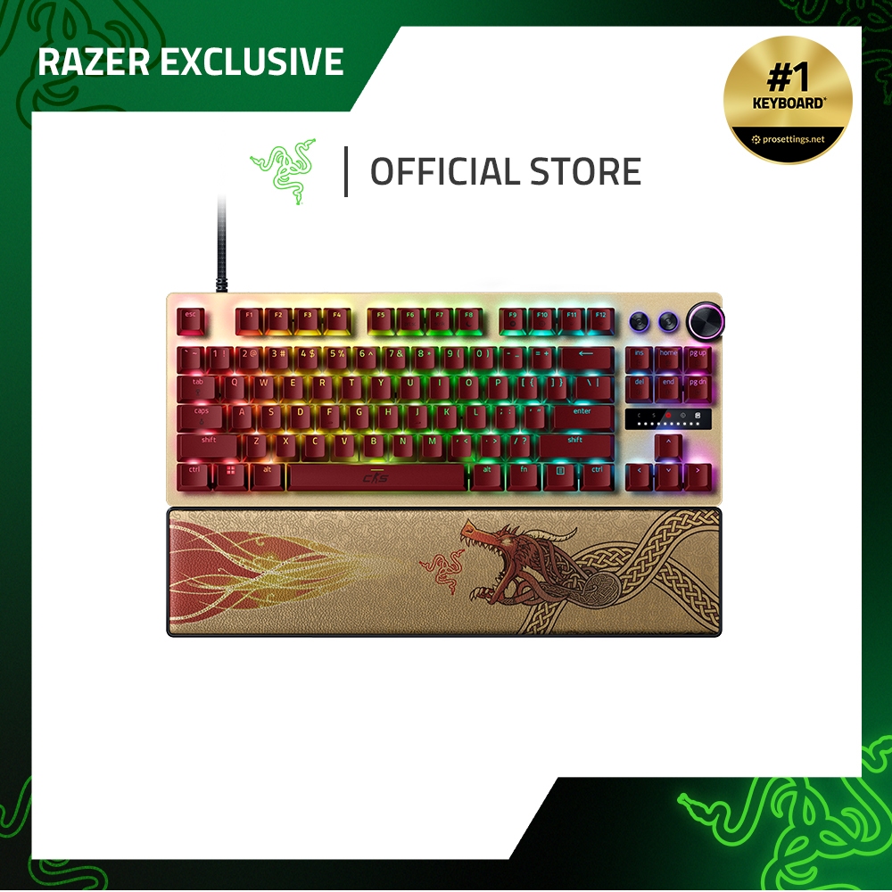 Razer Huntsman V3 Pro TKL Analog Optical Esports Keyboard - CS2 Edition ...