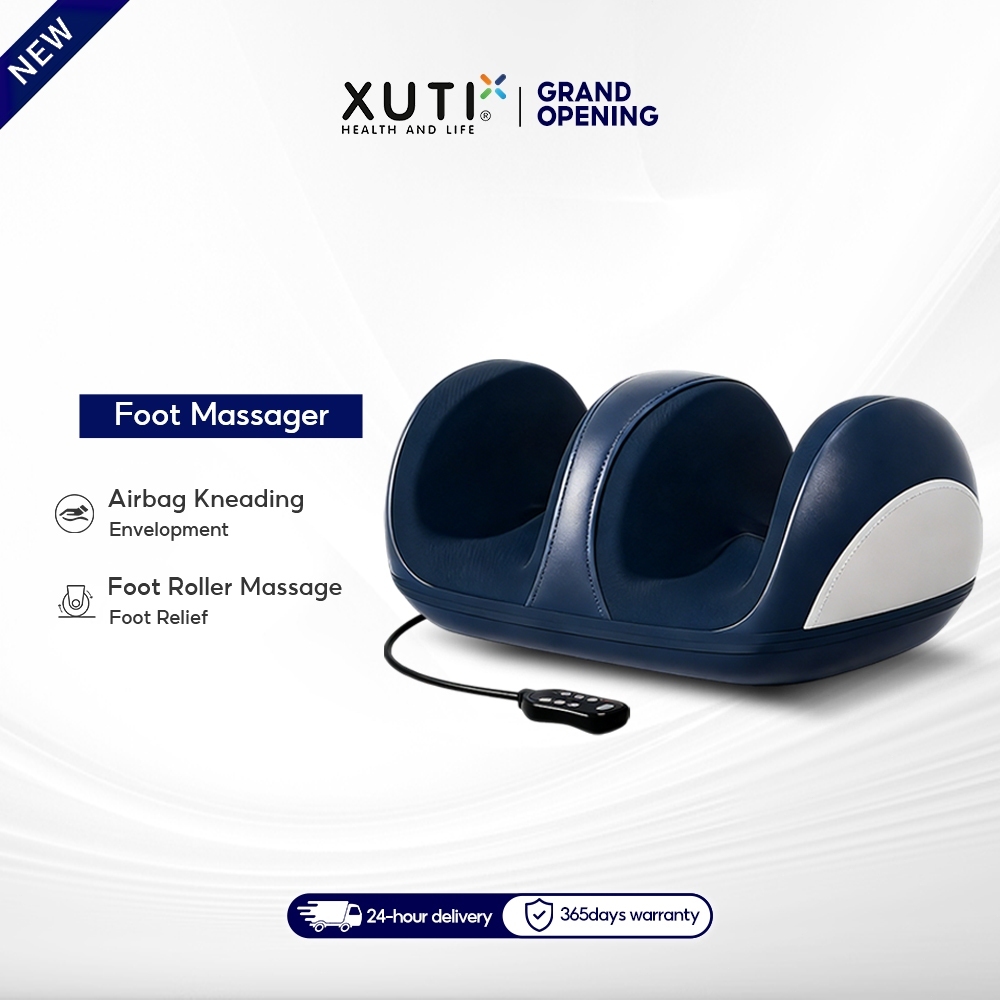 (New) XUTI Plug-in Foot Massager, Heating Massage for Feet & Calves ...