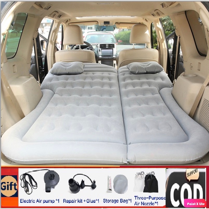 【COD】SUV Car inflatable bed Car travel bed folding Car air bed(w/Air ...