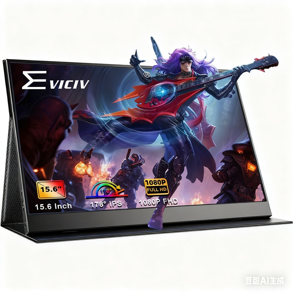 Local Shipping] EVICIV 15.6 inch 60hz portable desktop monitor 1080P ...