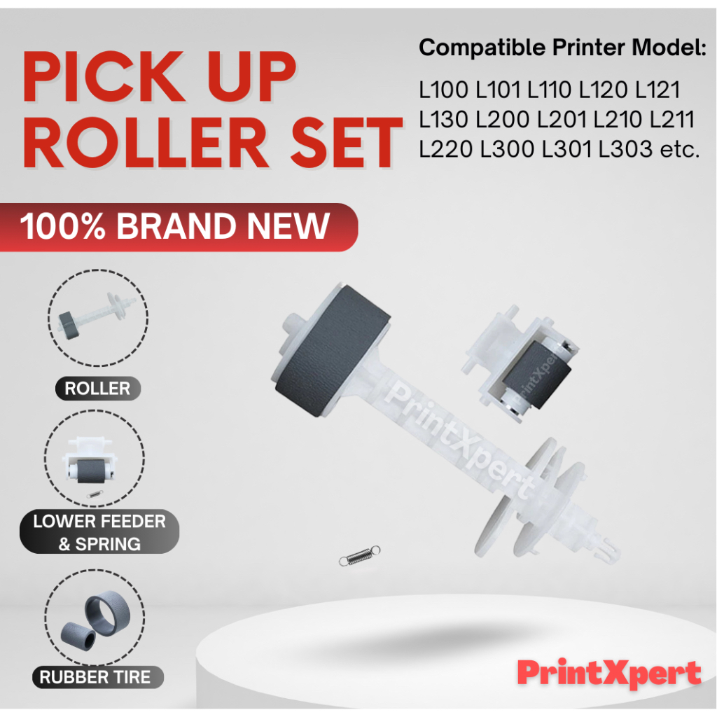 Paper Feeder Pickup Roller Pick Up Roller Kit for Epson L110 L120 L220 ...