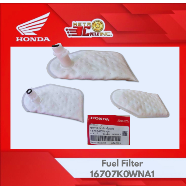 Honda Genuine Fuel Filter 16707K0WNA1 for ADV160 and 2023-present ...