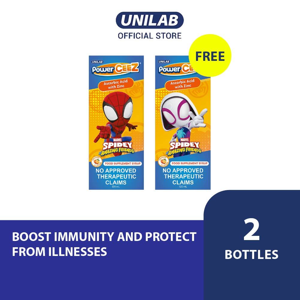 Buy 1 Take 1 : PowerCeez® Marvel-themed Vitamin C + Zinc 120mL Syrup ...