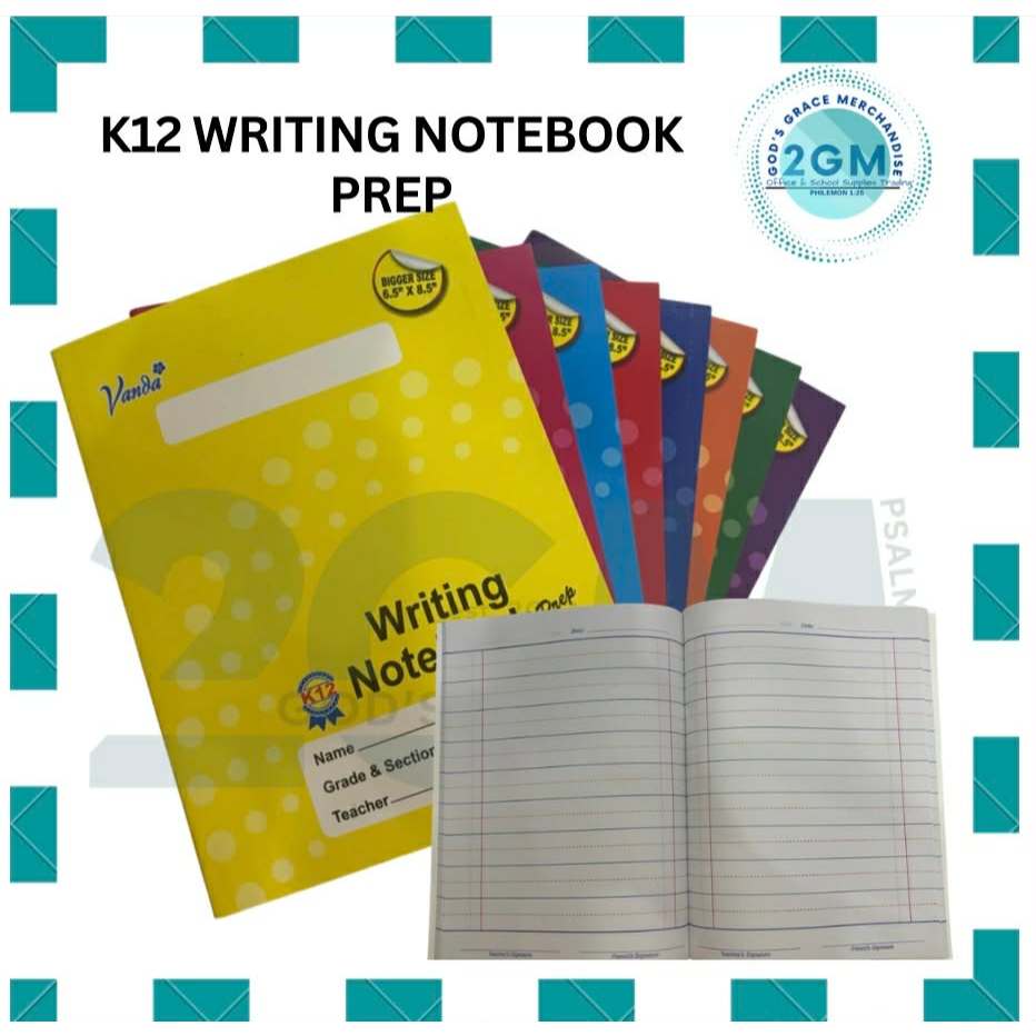 Grade 1 Notebook wide-ruled, 80 sheets